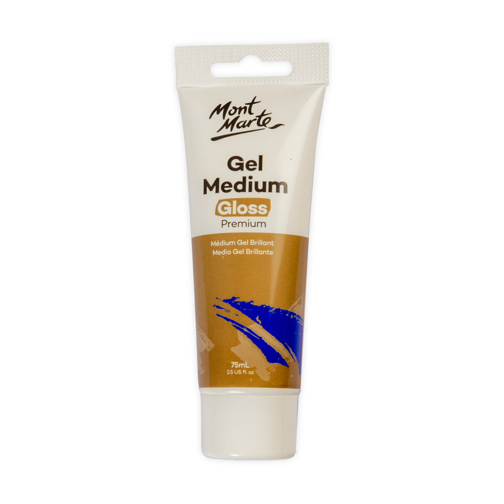 Gel Medium Gloss Premium 75ml (2.5 US fl.oz) – Mont Marte Global