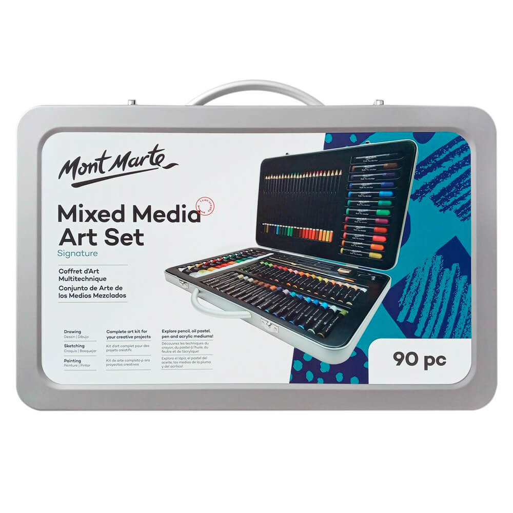 Mixed Media Art Set Signature 90pc – Mont Marte Global