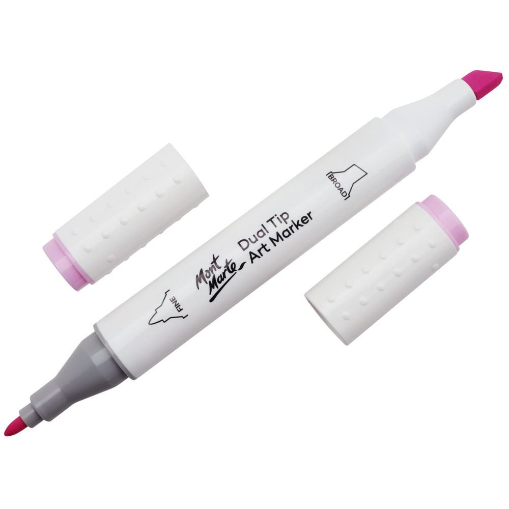 Dual Tip Art Marker Premium - Light Pink 138 – Mont Marte Global