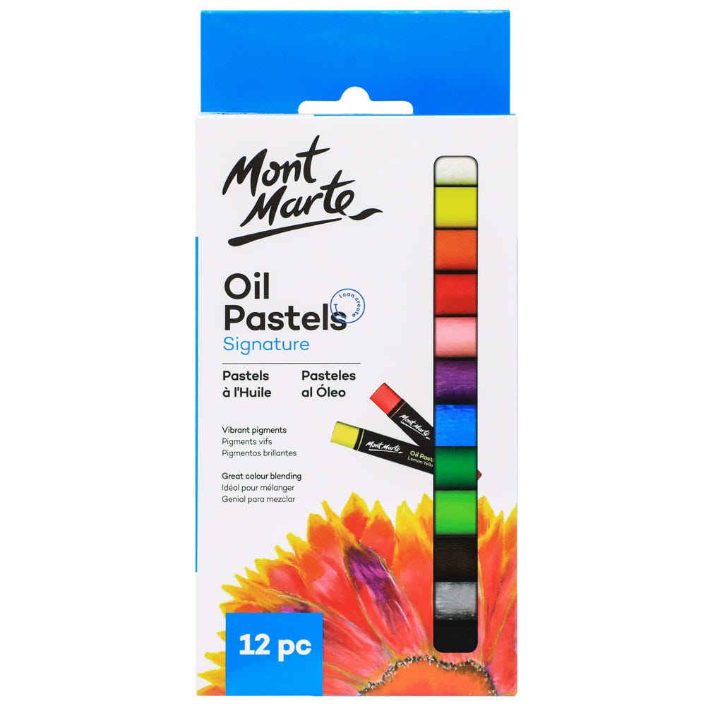 Oil Pastels Signature 12pc – Mont Marte Global
