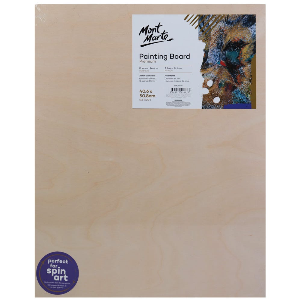Painting Board Premium 40.6 x 50.8cm (16 x 20in) – Mont Marte Global