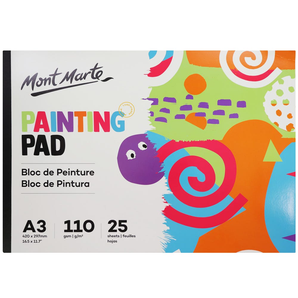 Painting Pad A3 110gsm 25 sheets – Mont Marte Global