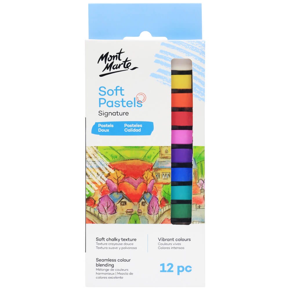 Soft Pastels Signature 12 Colours – Mont Marte Global